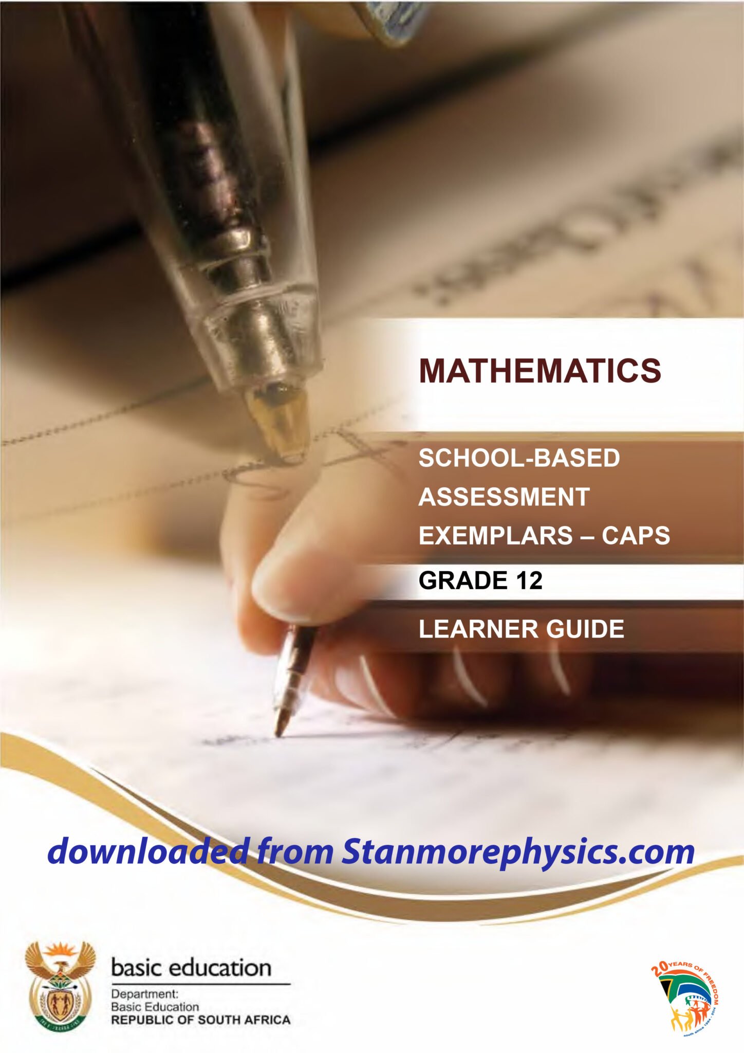 Maths study notes for grade 12. These Notes are for Papers 1 and 2